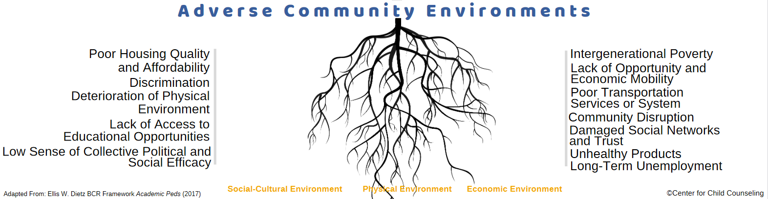 ACEs Adverse Community Environments – Growth Catalysts